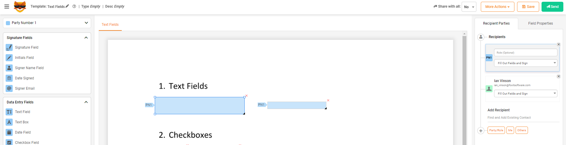 How to Create a new Document by uploading a PDF