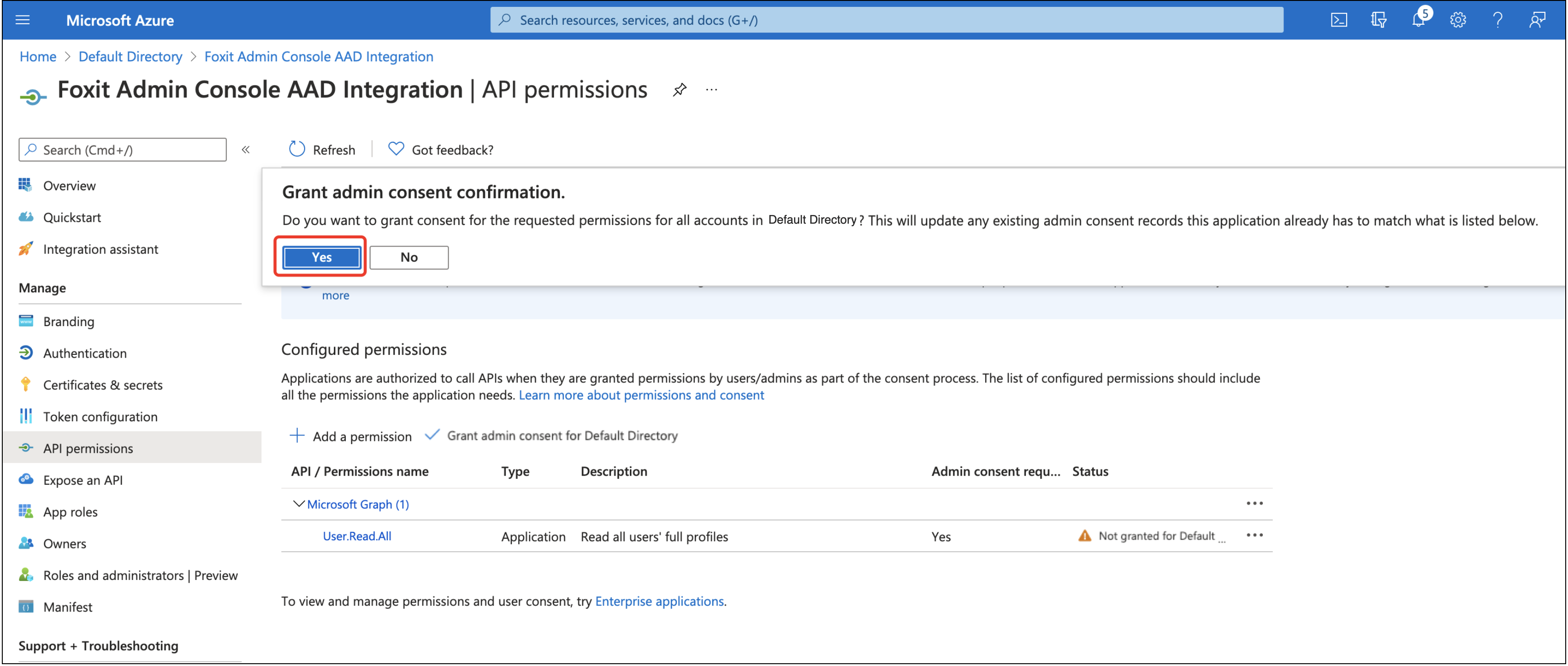 Azure Active Directory (SAML SSO 2.0) User Sync Configuration