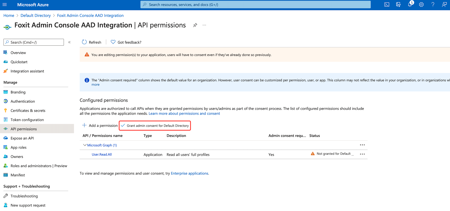 Azure Active Directory (SAML SSO 2.0) User Sync Configuration