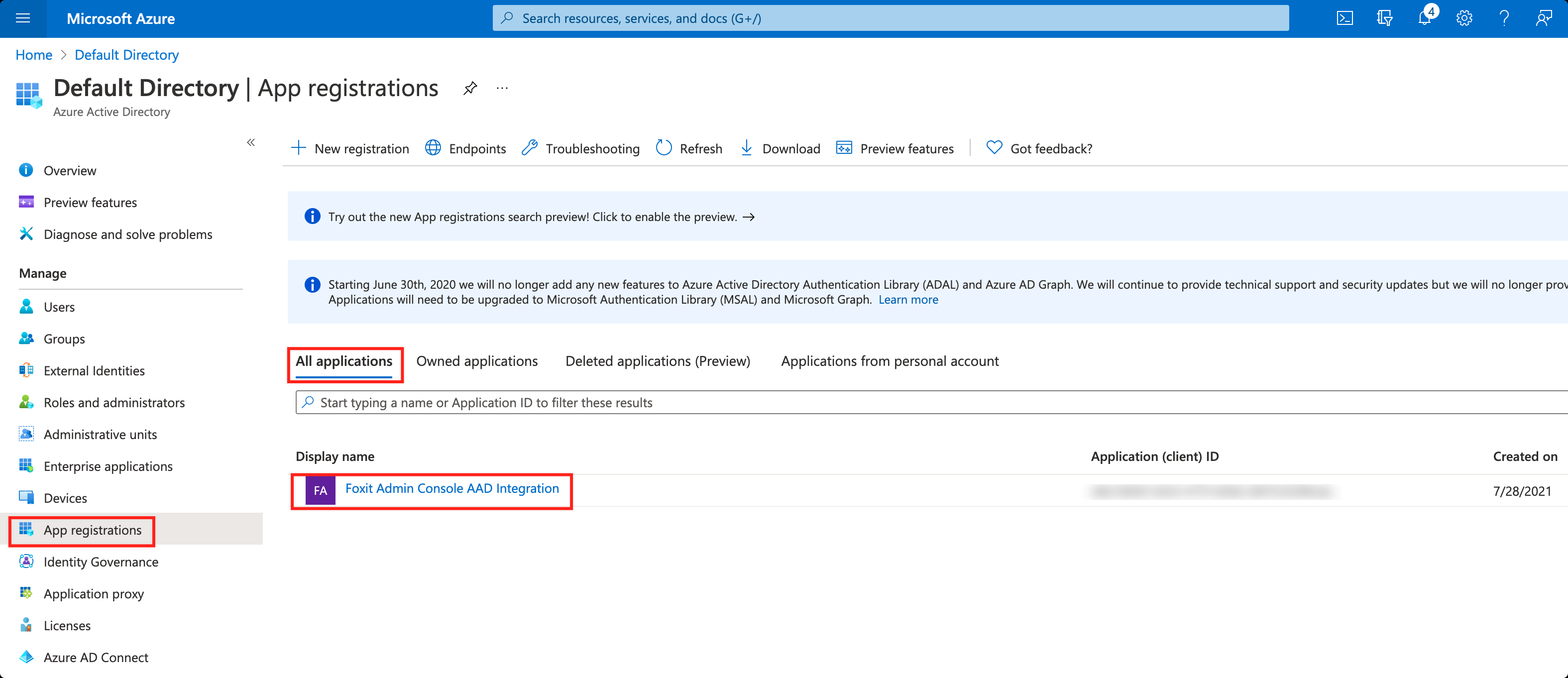 Azure Active Directory (SAML SSO 2.0) User Sync Configuration