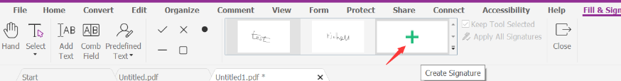 How do I import my PDF Sign signature that was created in Foxit PDF ...