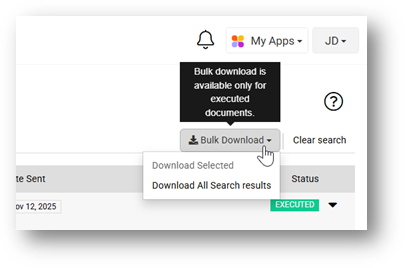Bulk Documents Download